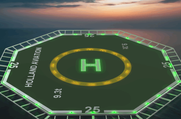Heliport and helideck lighting for professionals - Holland Aviation