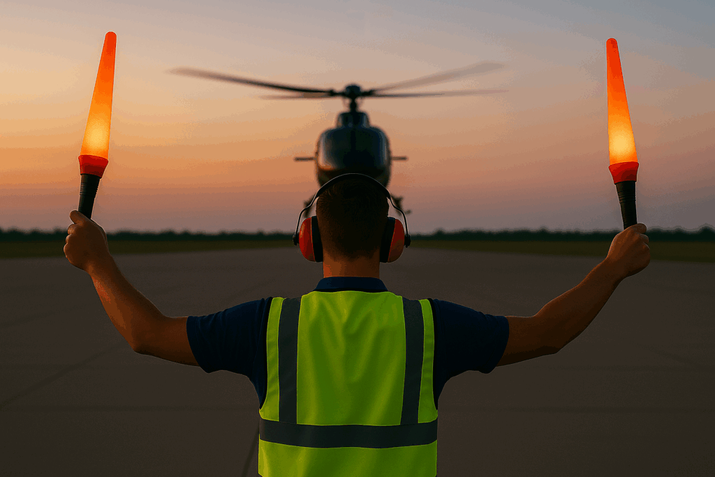 Marshalling Wands - Holland Aviation