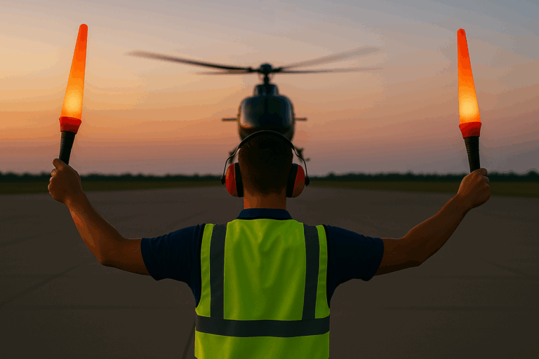 Marshalling Wands - Holland Aviation